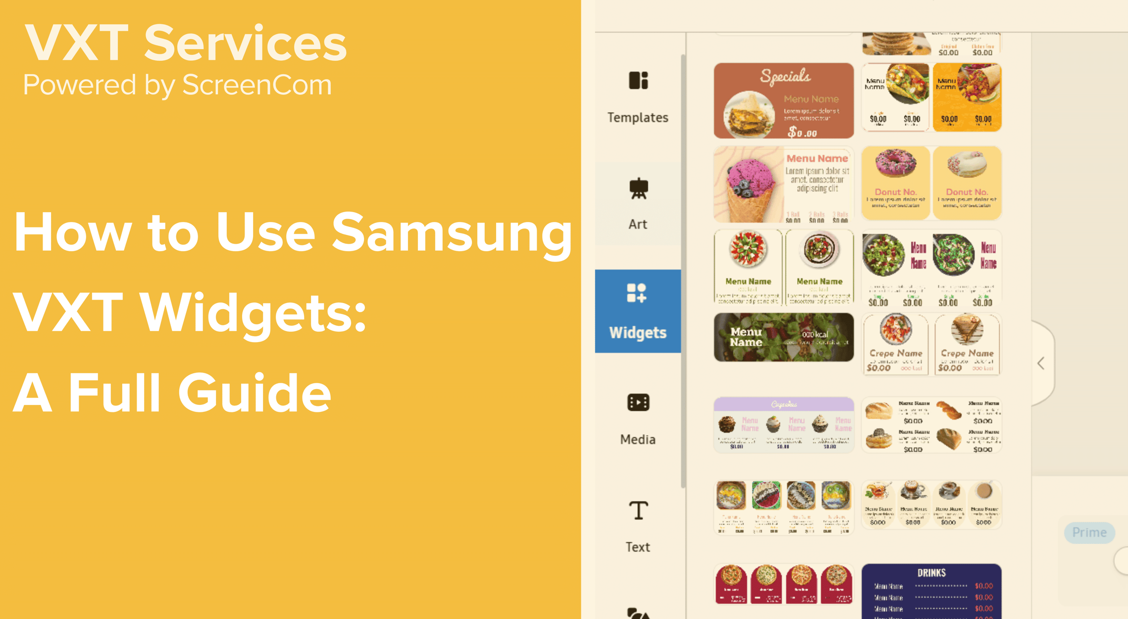 VXT Compatible Hardware & Devices | Samsung VXT Displays